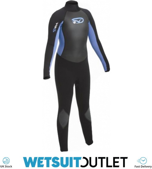 Gul Axis Junior 3/2mm Steamer Wetsuit ACID BLUE/BLACK AX1304 - Wetsuits ...