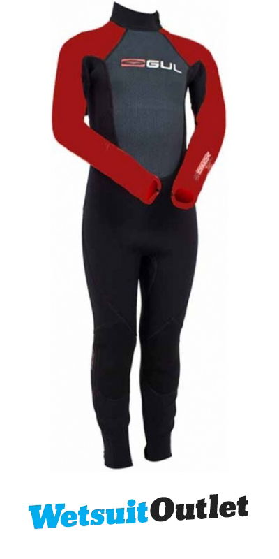 Gul Response 3/2mm Steamer BOYS Wetsuit RE1316 RED - Wetsuits - 3mm ...