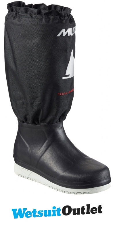 Musto Southern Ocean Tall Sailing Boot Black FS0751 - Sailing ...