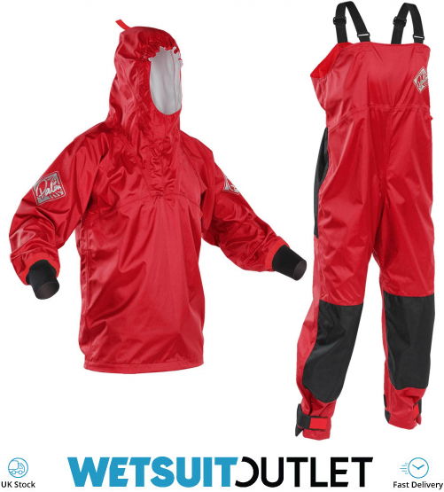 2020 Palm Centre Kayak Smock & Salopette Combi Set - Red - 12166 12165 ...