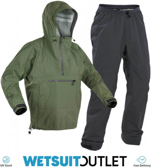 2022 Palm Mens Vantage Kayak Jacket & Vector Trouser Combi Set - Olive ...