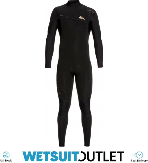 2019 Quiksilver Mens Highline 4/3mm Zipperless Wetsuit Black EQYW103061 ...