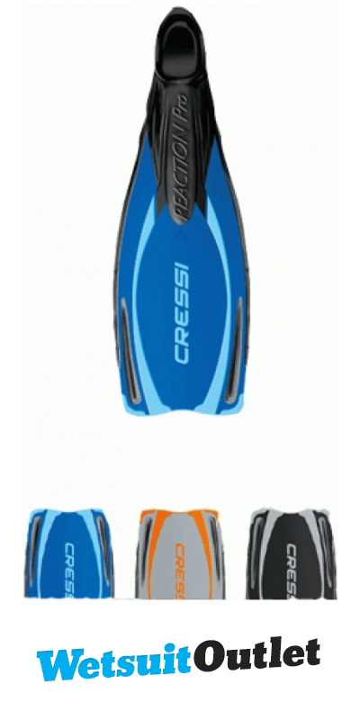 Cressi Reaction Pro Fins - Accessories - Essentials - Fins | Wetsuit Outlet
