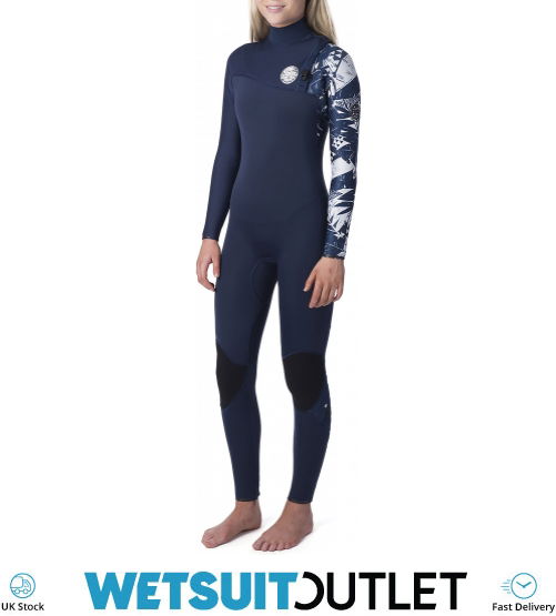 2020 Rip Curl Womens G-Bomb 5/3mm Zip Free Wetsuit Navy WSM8JG ...