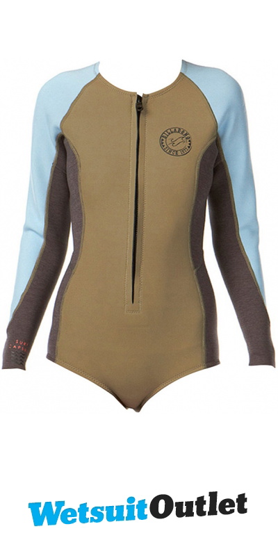2014 Billabong Cheeky 2mm Long Sleeved Springsuit Green M42G07 ...