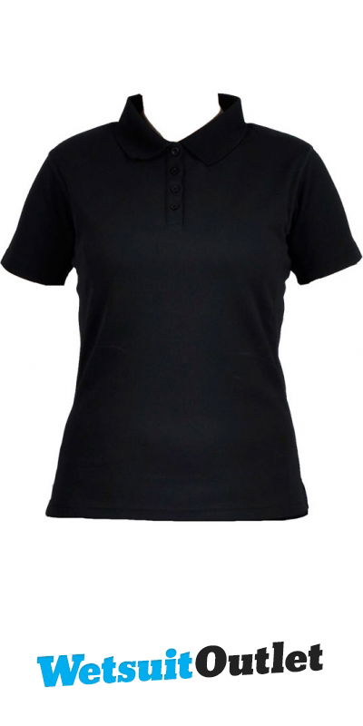 Musto Ladies Evolution X-Static Polo in BLACK SE0440 - Sailing ...