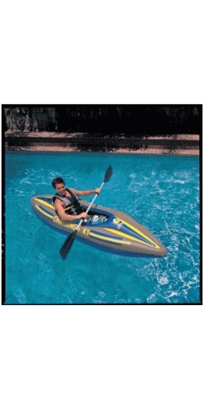Typhoon Inflatable K1 Challenger Kayak - Accessories - Towables ...