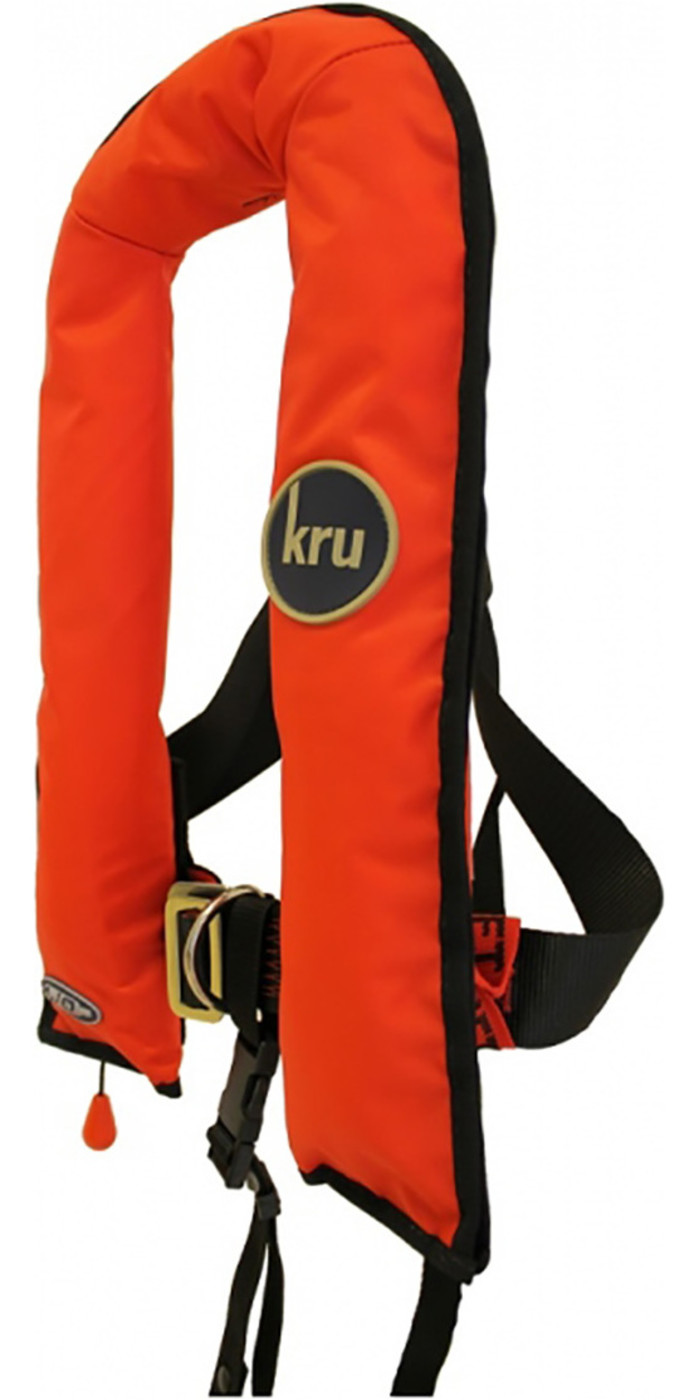 2019 Kru Junior XF Automatic Life Jacket with Harness Red LIF7569 ...