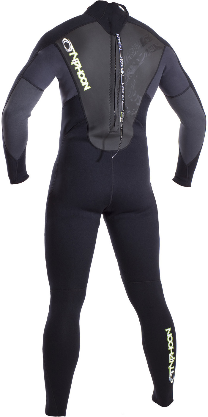 2019 Typhoon Storm 5/4/3mm GBS Wetsuit Black / Grey 250662 - Wetsuits ...