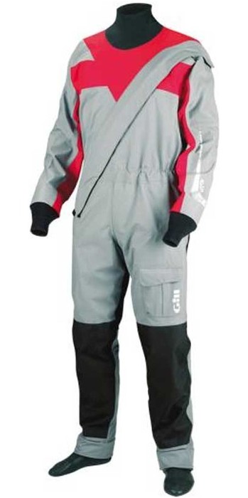 Gill Pro Front Zip Drysuit 2011 RED/GREY 4801 - Drysuits - All Drysuits ...