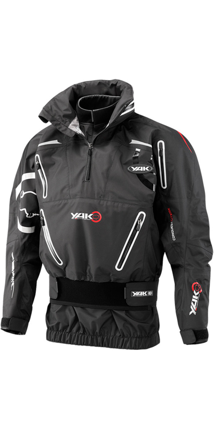 Yak Conquest Hooded Touring Cag in Black 6735-A - Canoe & Kayak - Cags ...