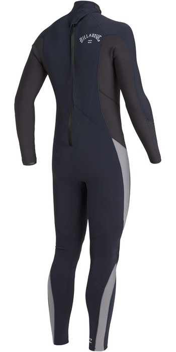 2020 Billabong Mens Absolute 4/3mm Back Zip GBS Wetsuit U44M59 - Navy ...