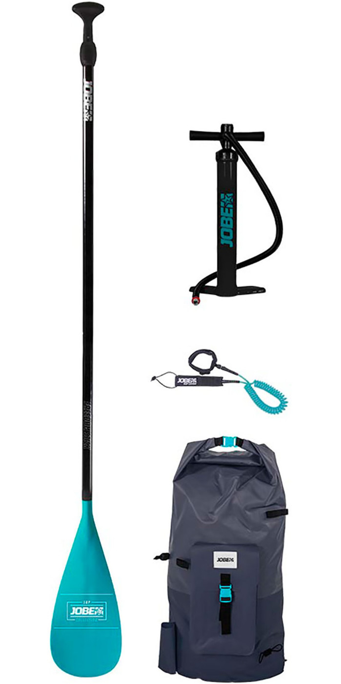 2020 Jobe Neva 12'6 Inflatable SUP Package - Board Bag Pump & Paddle ...