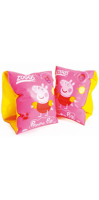 Zoggs Peppa Pig Armbands 2-6 YEARS PINK 382219 | Wetsuit Outlet