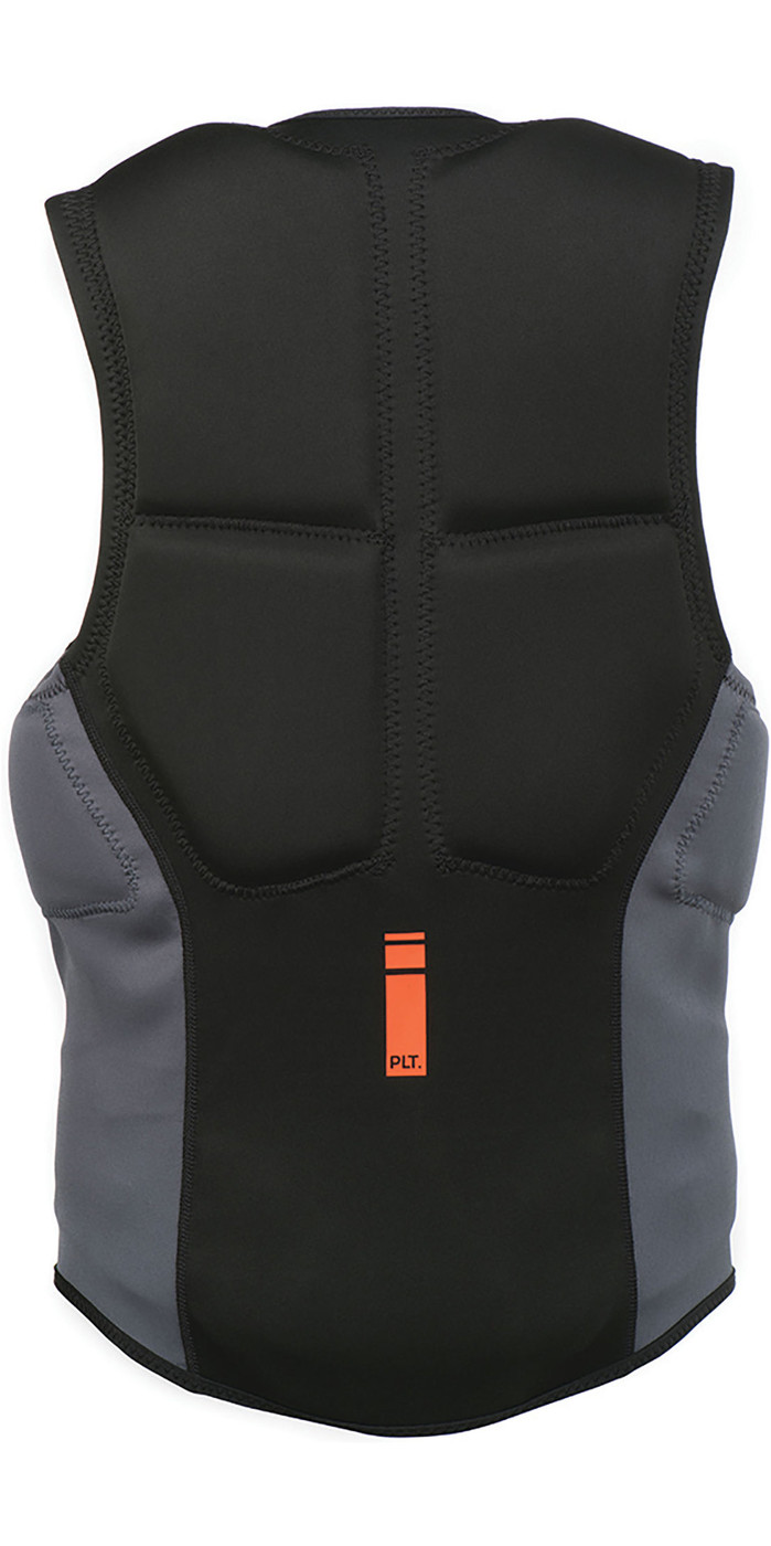 2019 Prolimit Half Padded Front Zip Slider Impact Vest Black / Orange ...