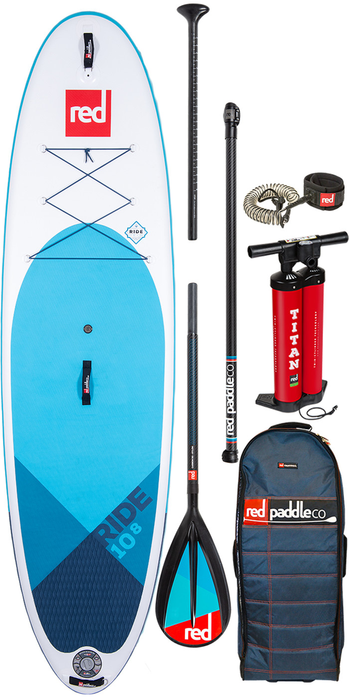 2020 Red Paddle Co Ride MSL 10'8 Inflatable Stand Up Paddle Board ...