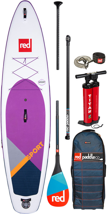 Red Paddle Co Sport MSL SE Purple 11'3 Inflatable Stand Up Paddle Board ...