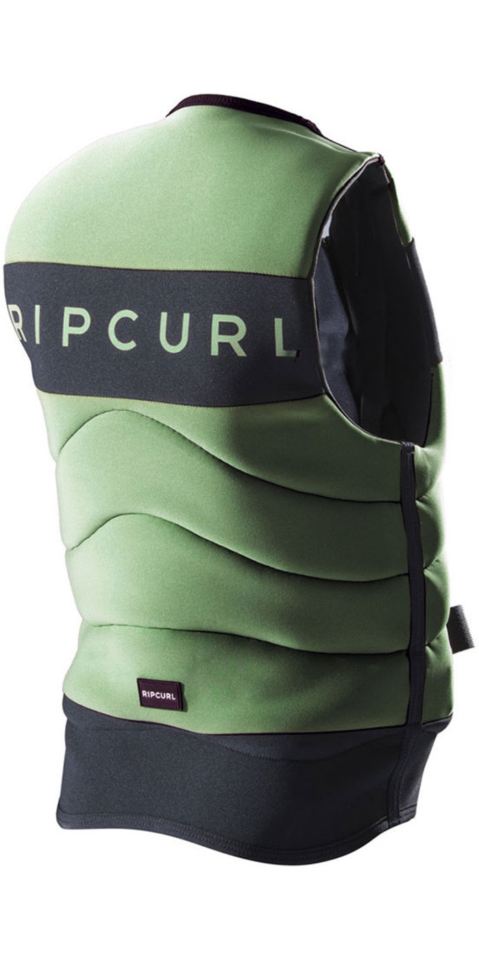 Rip Curl Dawn Patrol Wake Impact Vest Green WK17DM - Accessories - Life ...