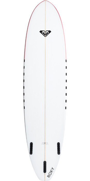 Roxy Euroglass Surfboard Minimalibu 7'3 Tropical Pink - EGLXSBMM73 ...
