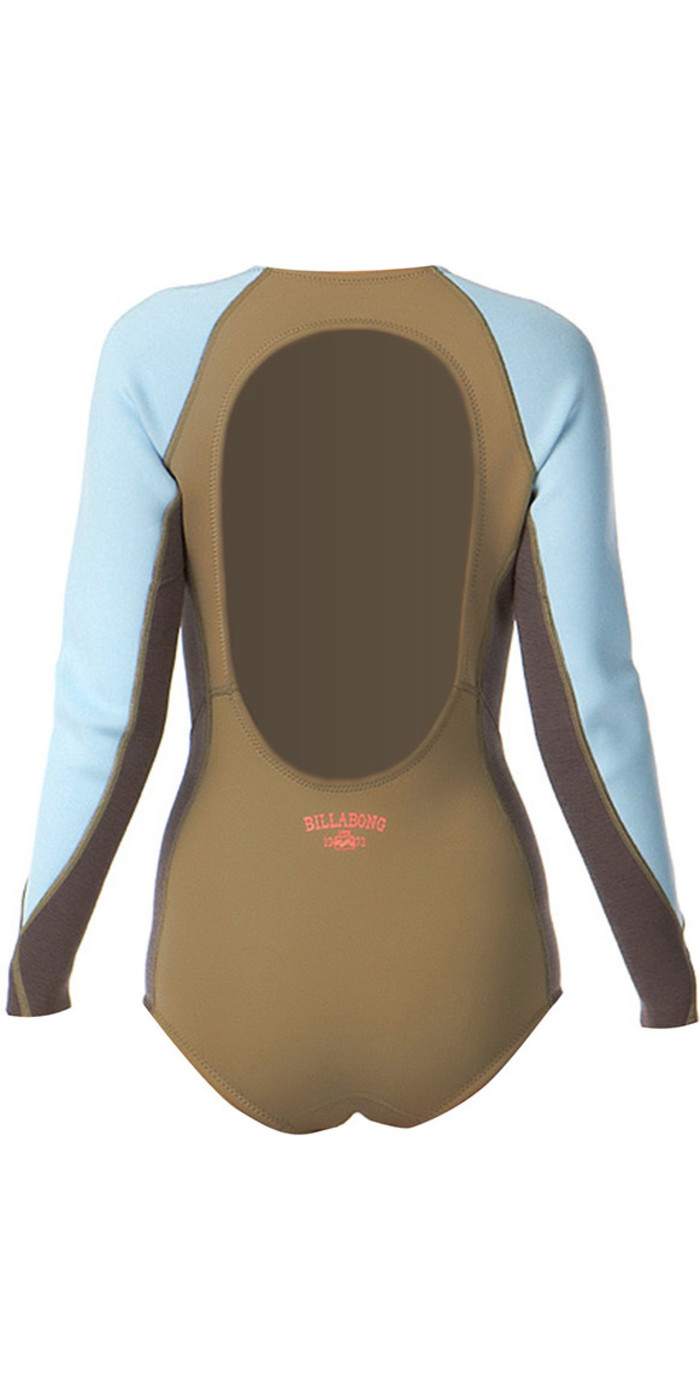 2014 Billabong Cheeky 2mm Long Sleeved Springsuit Green M42G07 ...