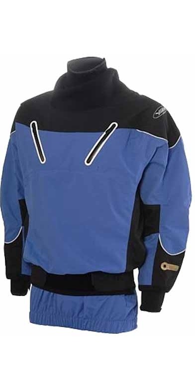 Yak VOLT Latex Dry Cag in BLUE/BLACK 6742 - Canoe & Kayak - Cags ...